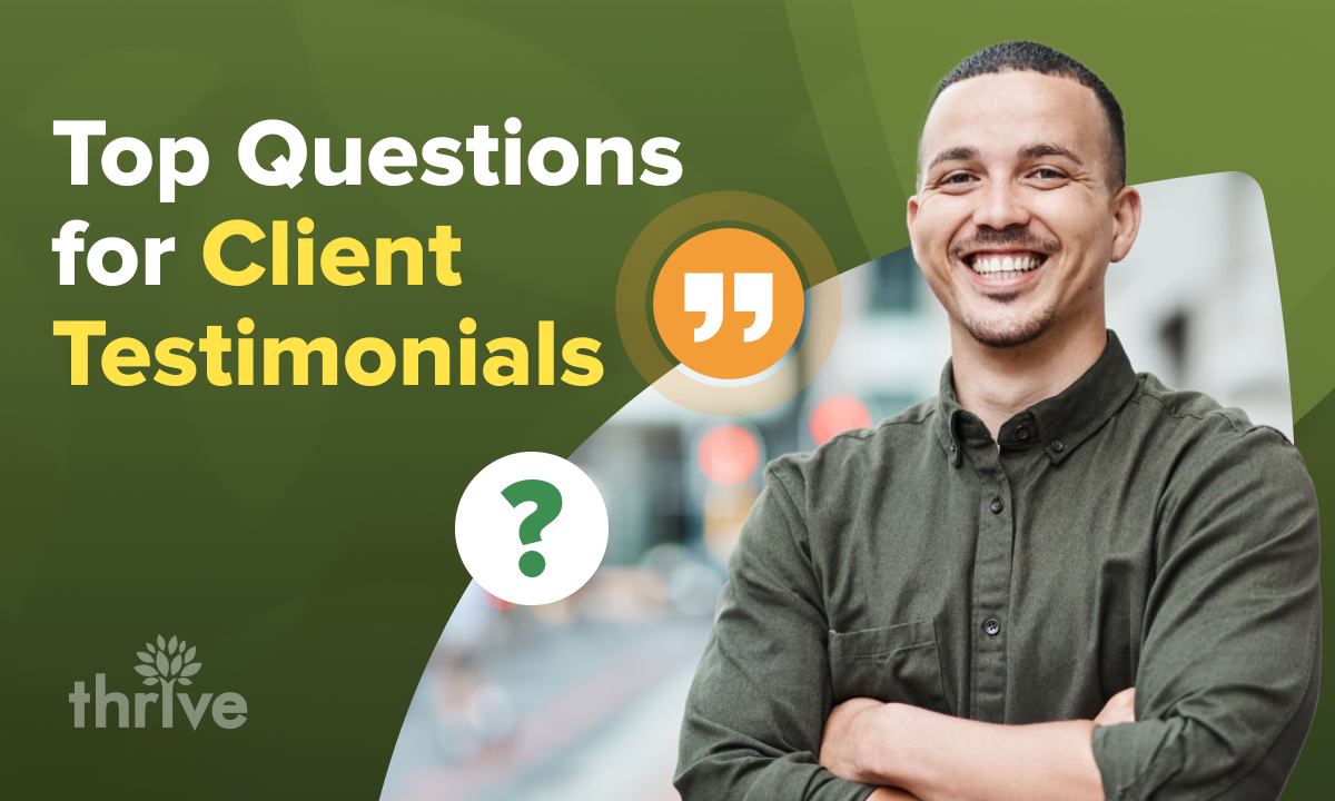 36 Best Client Video Testimonial Questions [+ Example Videos]