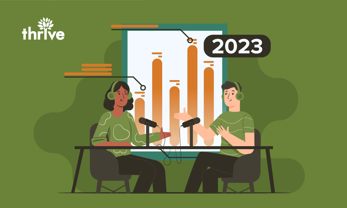 Podcast Statistics You Should Know in 2023 | Thrive Agency