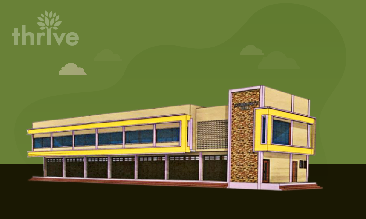 Thrive Gives Back: New Thrive Community Hall in West Africa