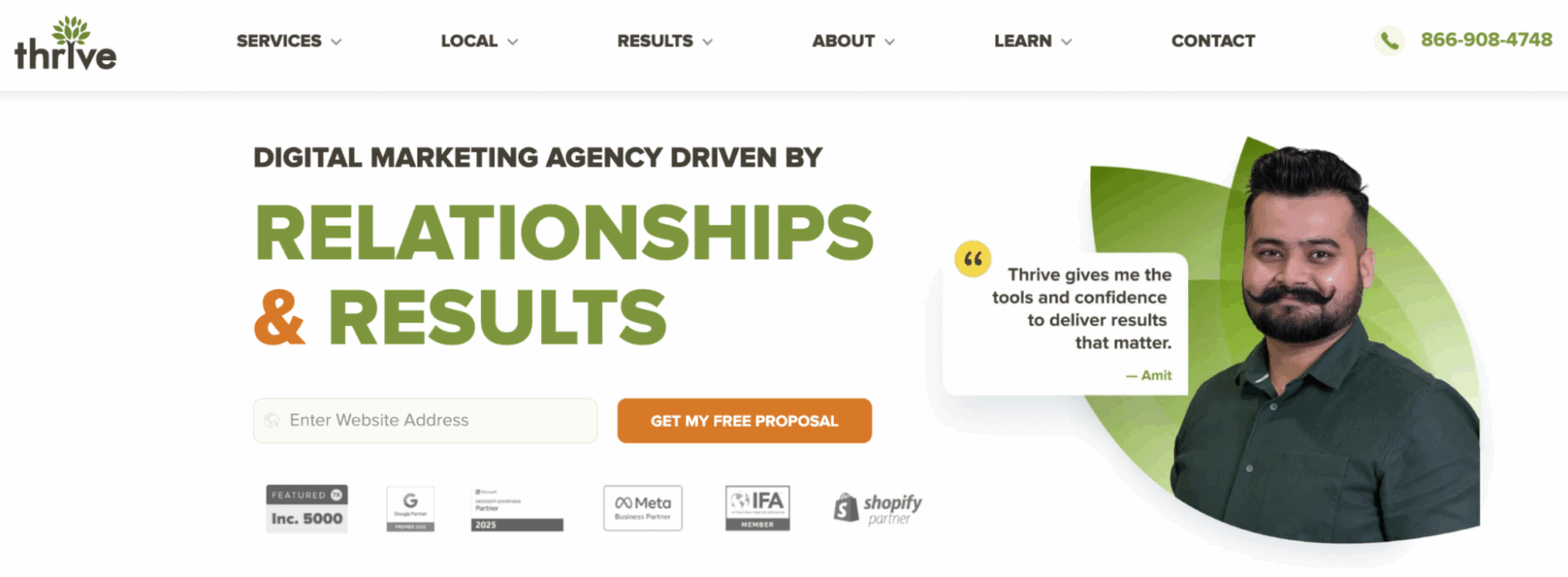 12 Best Landscaping SEO Companies in 2026 | Thrive Agency