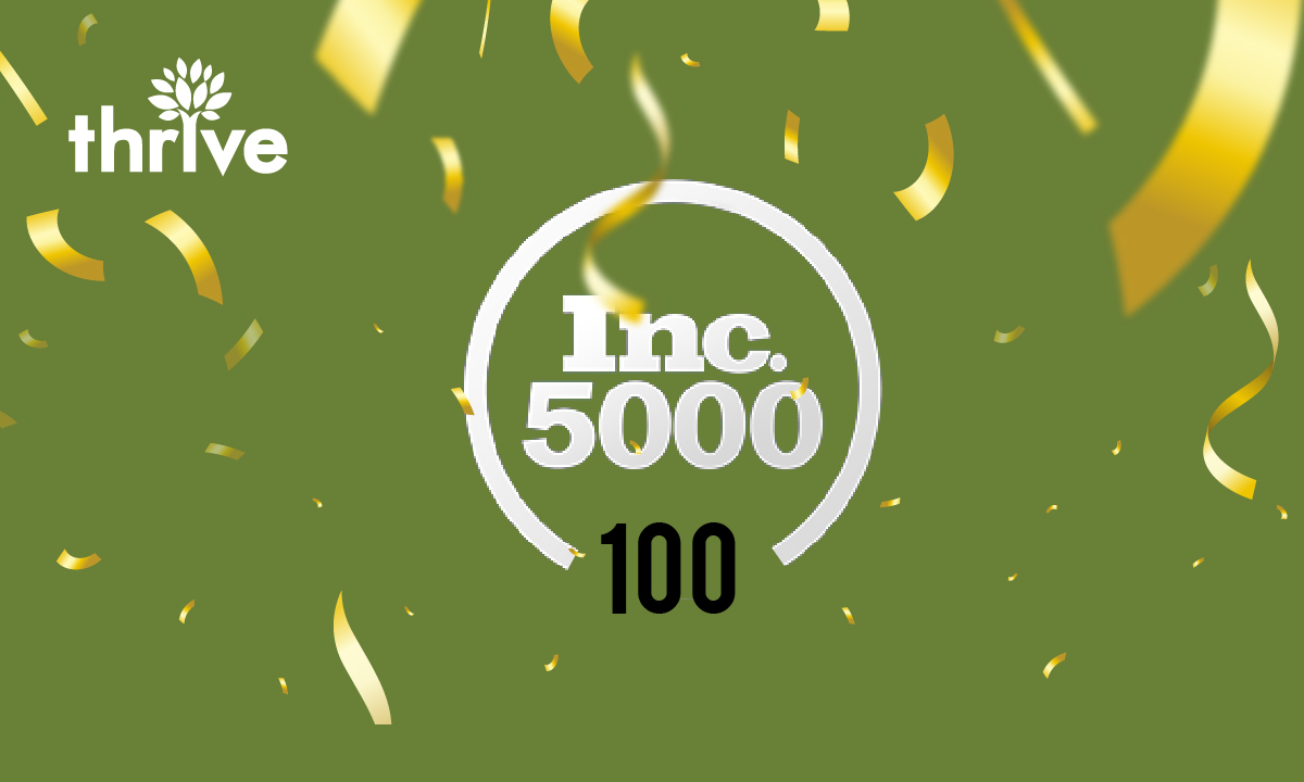 Thrive: Inc. 5000's 2020 Fastest-Growing Companies in Texas