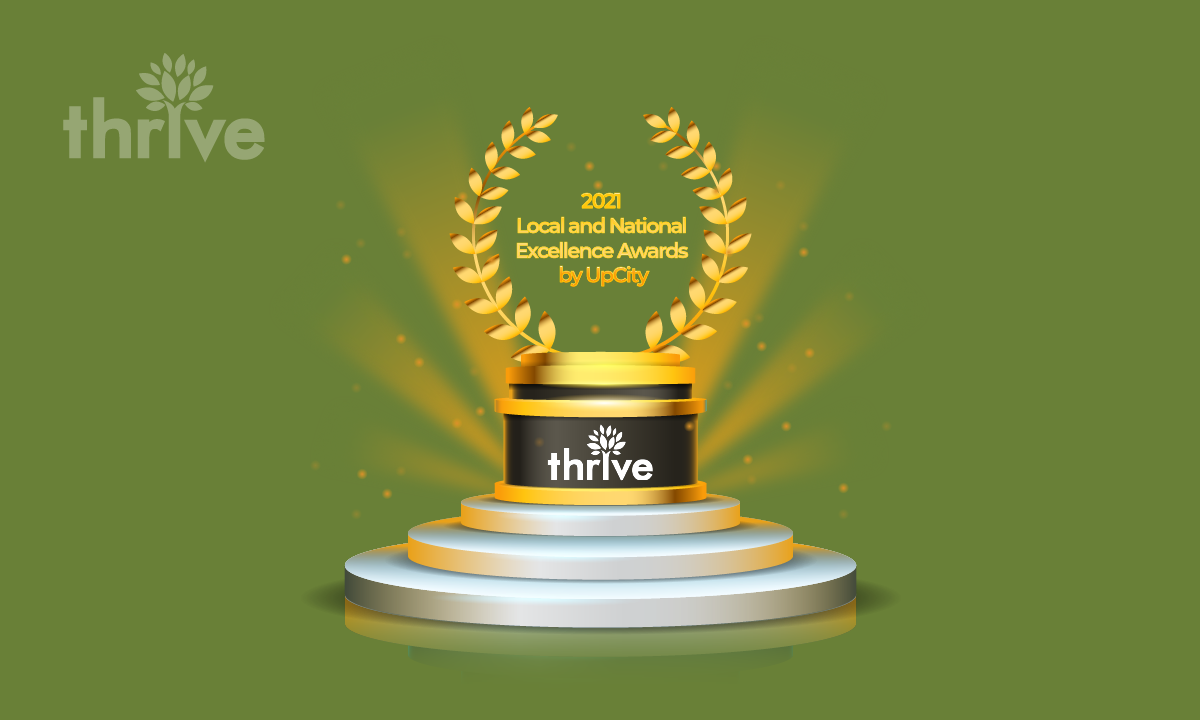 UpCity Honors Thrive With 2021 National and Local Excellence Awards