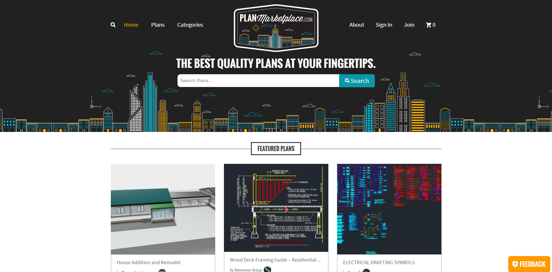 PlanMarketplace | Architecture Web Design by Thrive